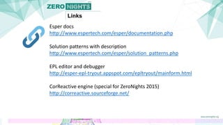 Security Events correlation with ESPER | PPTX