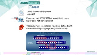 Security Events correlation with ESPER | PPT