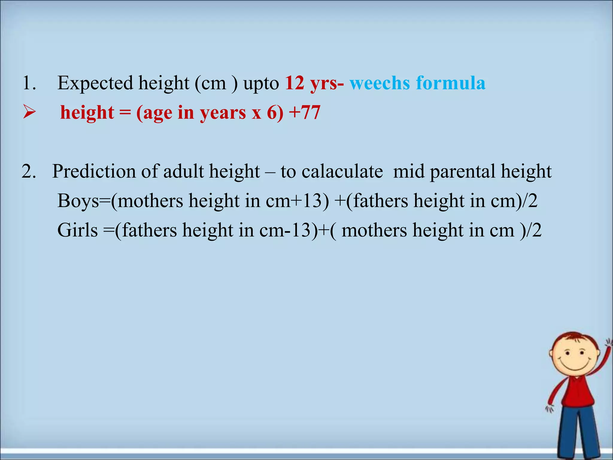 Paediatric Anthropometry | PPTX