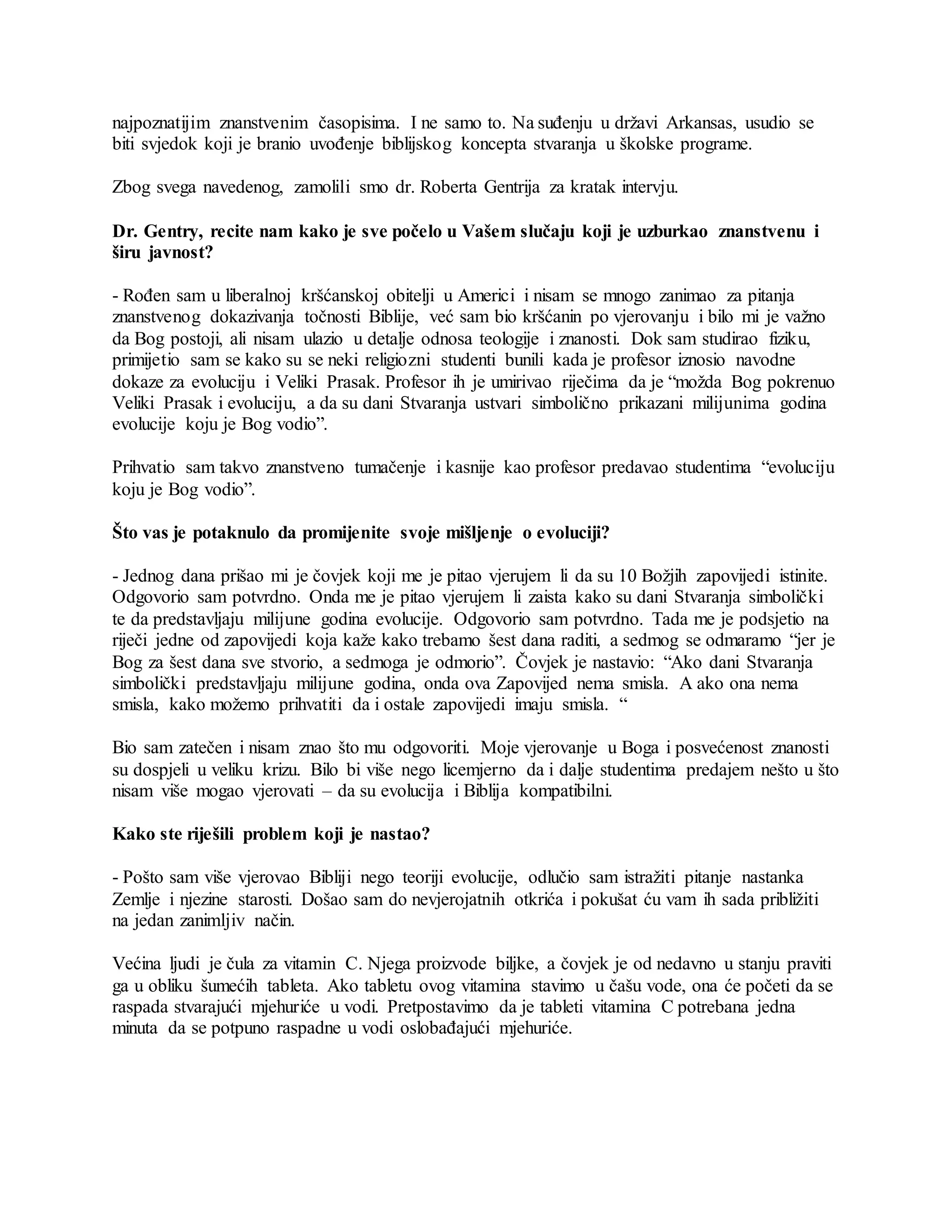 Znanstvenici u šoku | DOCX