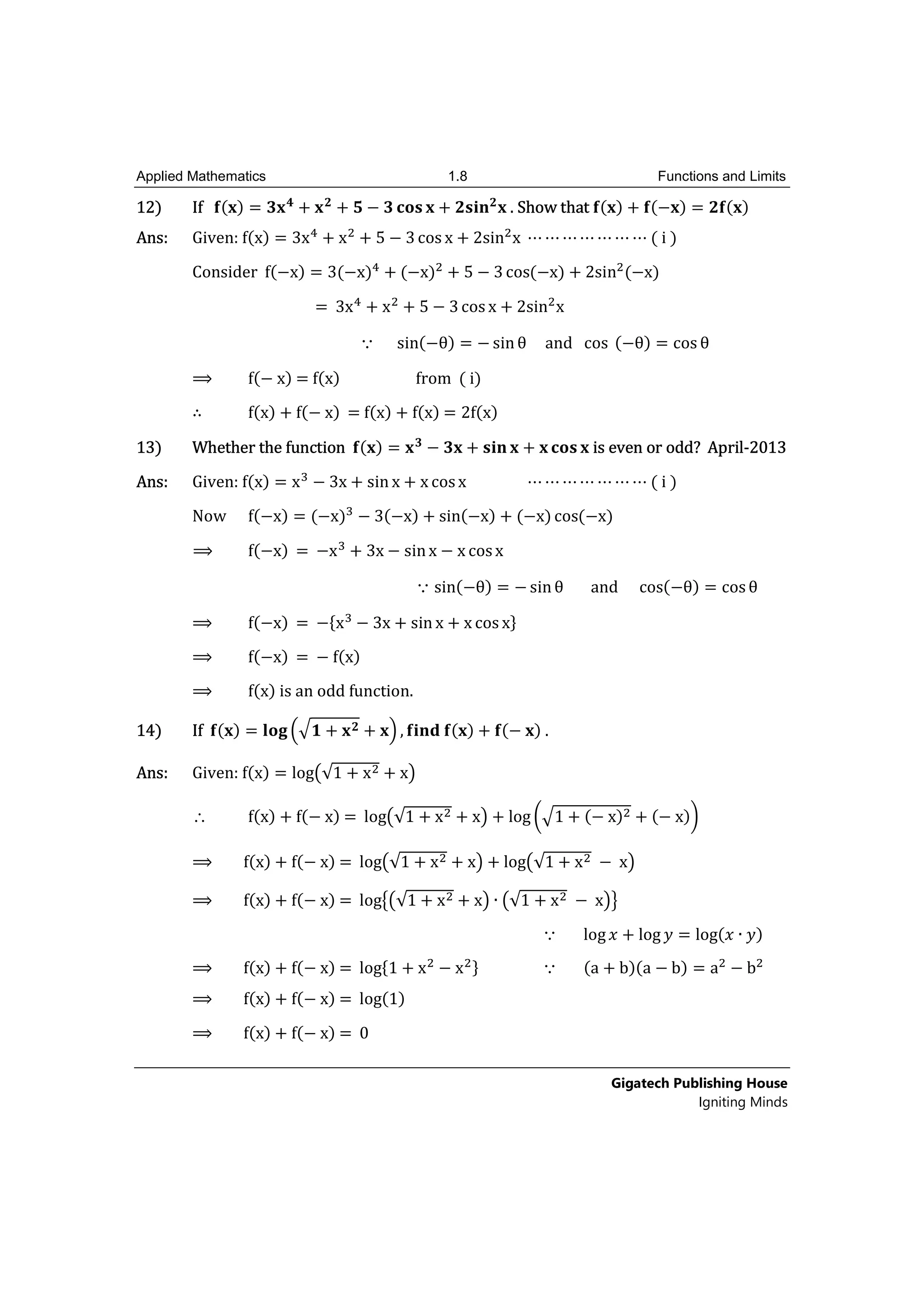 applied math 2nd semester diploma | PDF