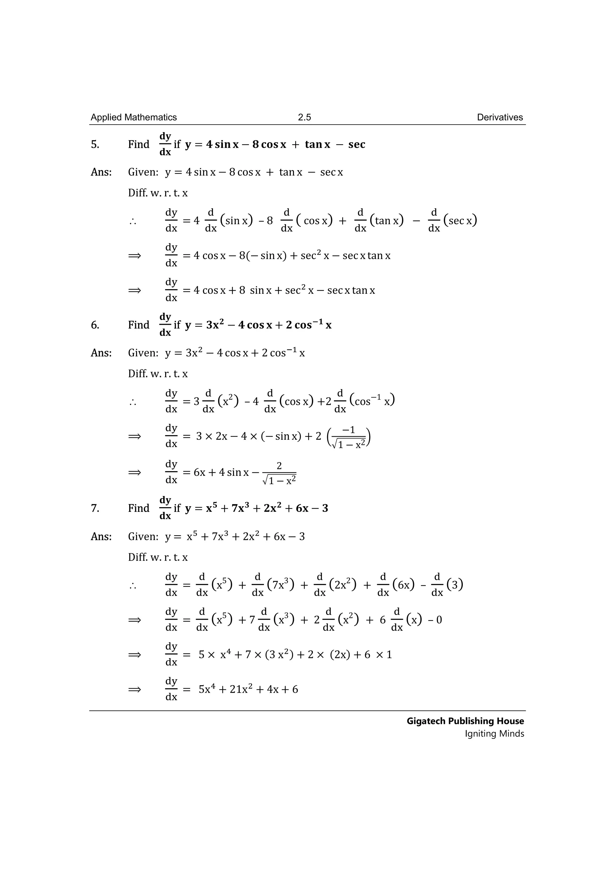 applied math 2nd semester diploma | PDF