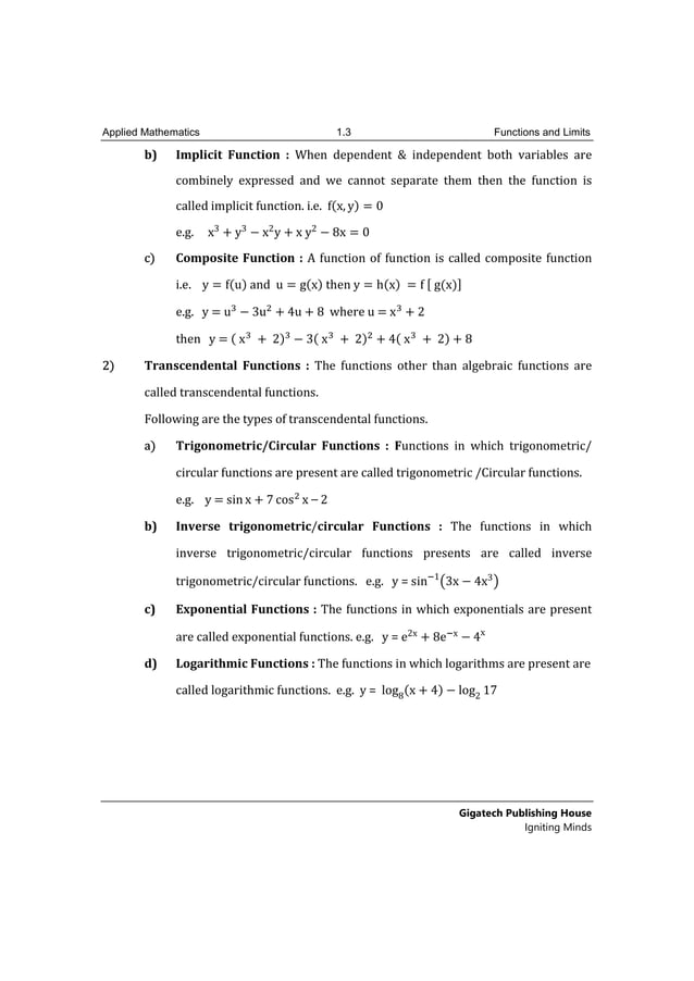 applied math 2nd semester diploma | PDF | Physics | Science