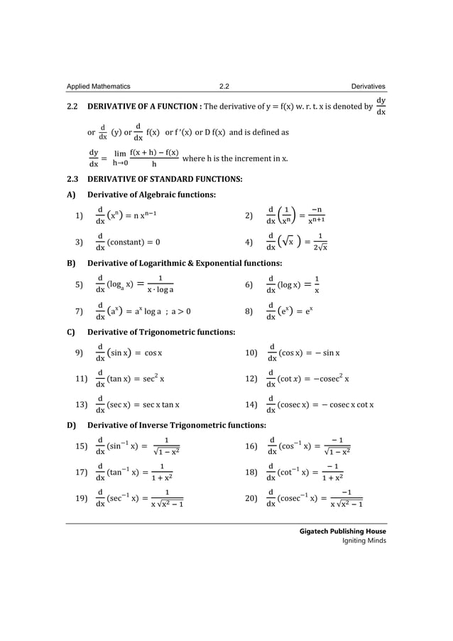 applied math 2nd semester diploma | PDF | Physics | Science