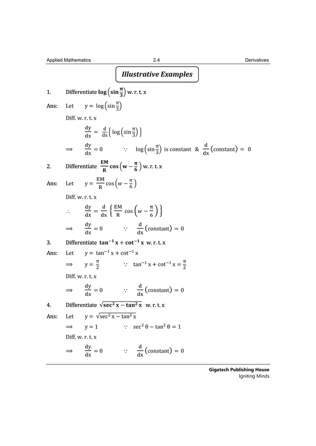 applied math 2nd semester diploma | PDF | Physics | Science