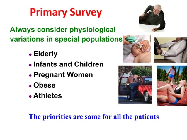 Primary survey in Trauma | PPTX | First Aid | Injuries