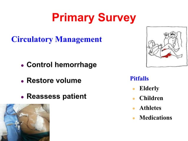 Primary survey in Trauma | PPTX | First Aid | Injuries