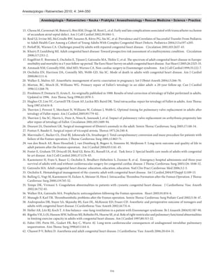 Znieczulenie doroslego pacjenta z wada serca | PDF