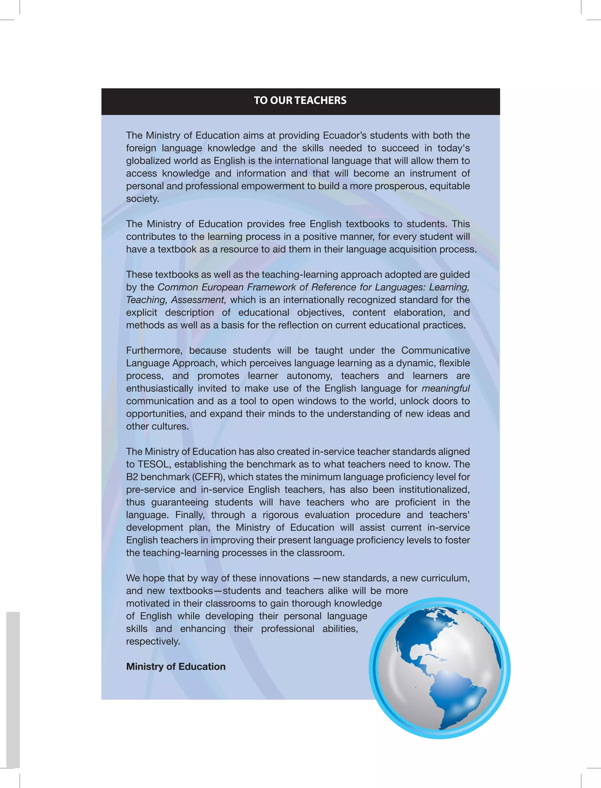 English book 3 teacher 2015 - 2016 | PDF