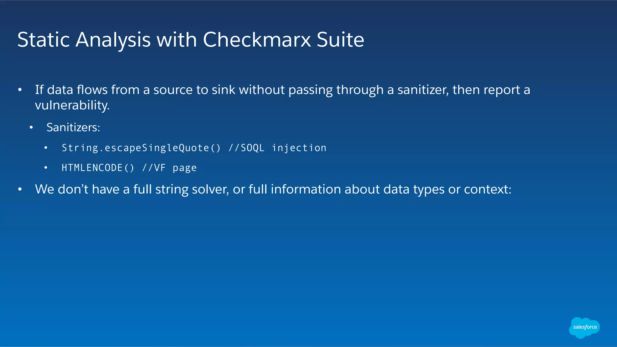 Secure Salesforce: Code Scanning with Checkmarx | PDF