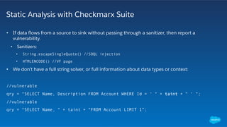 Secure Salesforce: Code Scanning with Checkmarx | PDF
