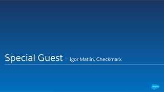 Secure Salesforce: Code Scanning with Checkmarx | PDF