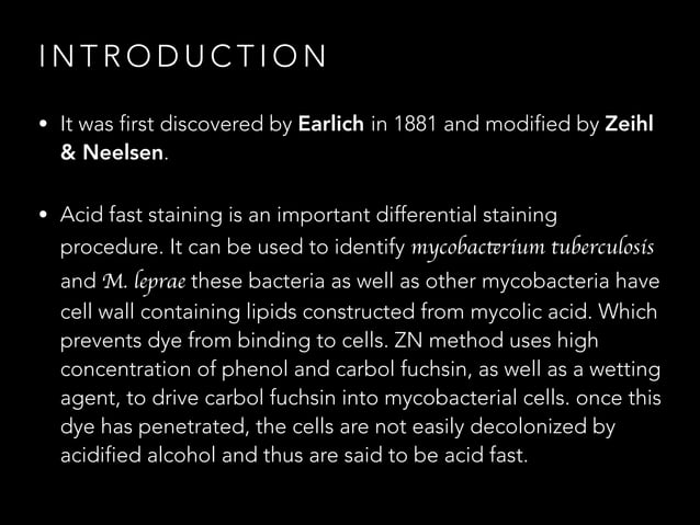Ziehl neelsen staining | PDF