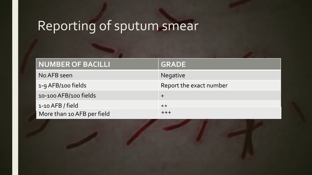 ZN staining | PPTX | Chemistry | Science