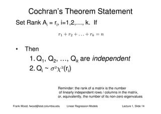 Lecture cochran | PDF
