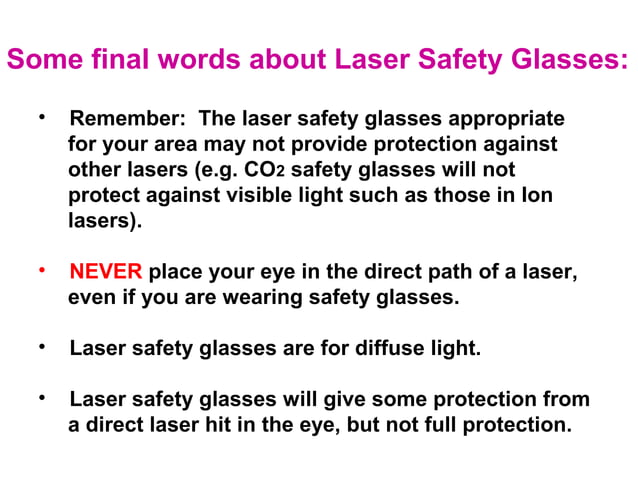 Basic Laser Safety | PPT