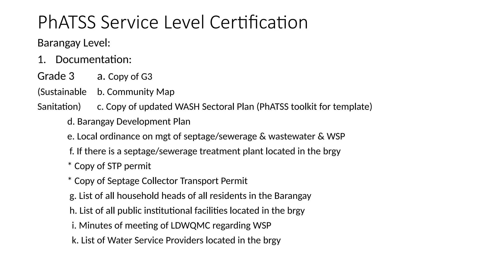 ZERO OPEN DEFECATION FOR BARANGAY LGU.pptx