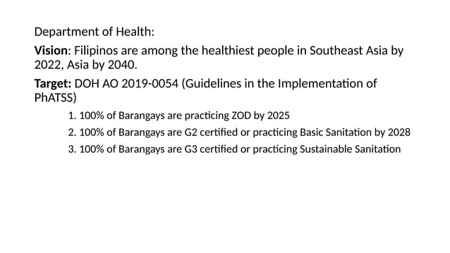 ZERO OPEN DEFECATION FOR BARANGAY LGU.pptx