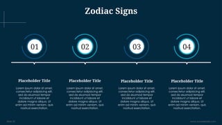 Zodiac Signs PowerPoint Template . ..... | PPTX
