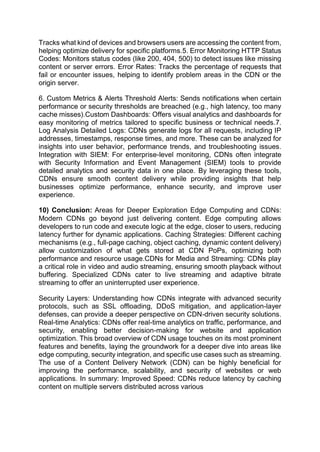 Zodiac: My Quick Cloud Content Delivery Network (CDN) Usage | PDF