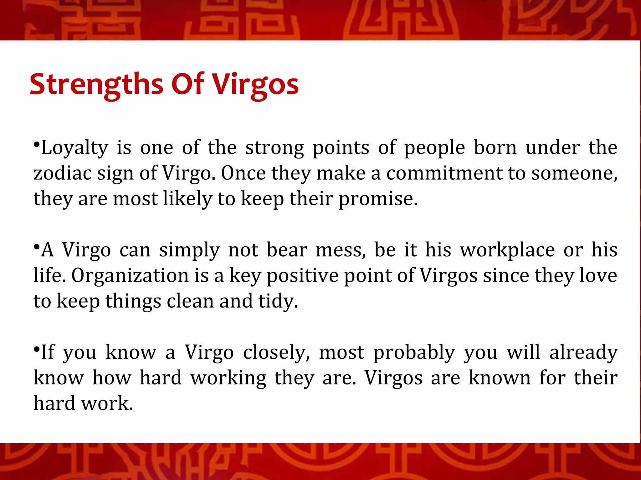 Zodiac sign of virgo | PPT