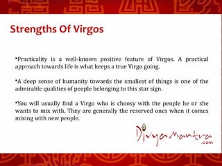 Zodiac sign of virgo | PPT
