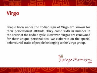 Virgo Zodiac Sign Meaning