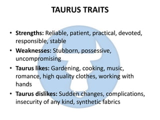Zodiac signs | PPTX