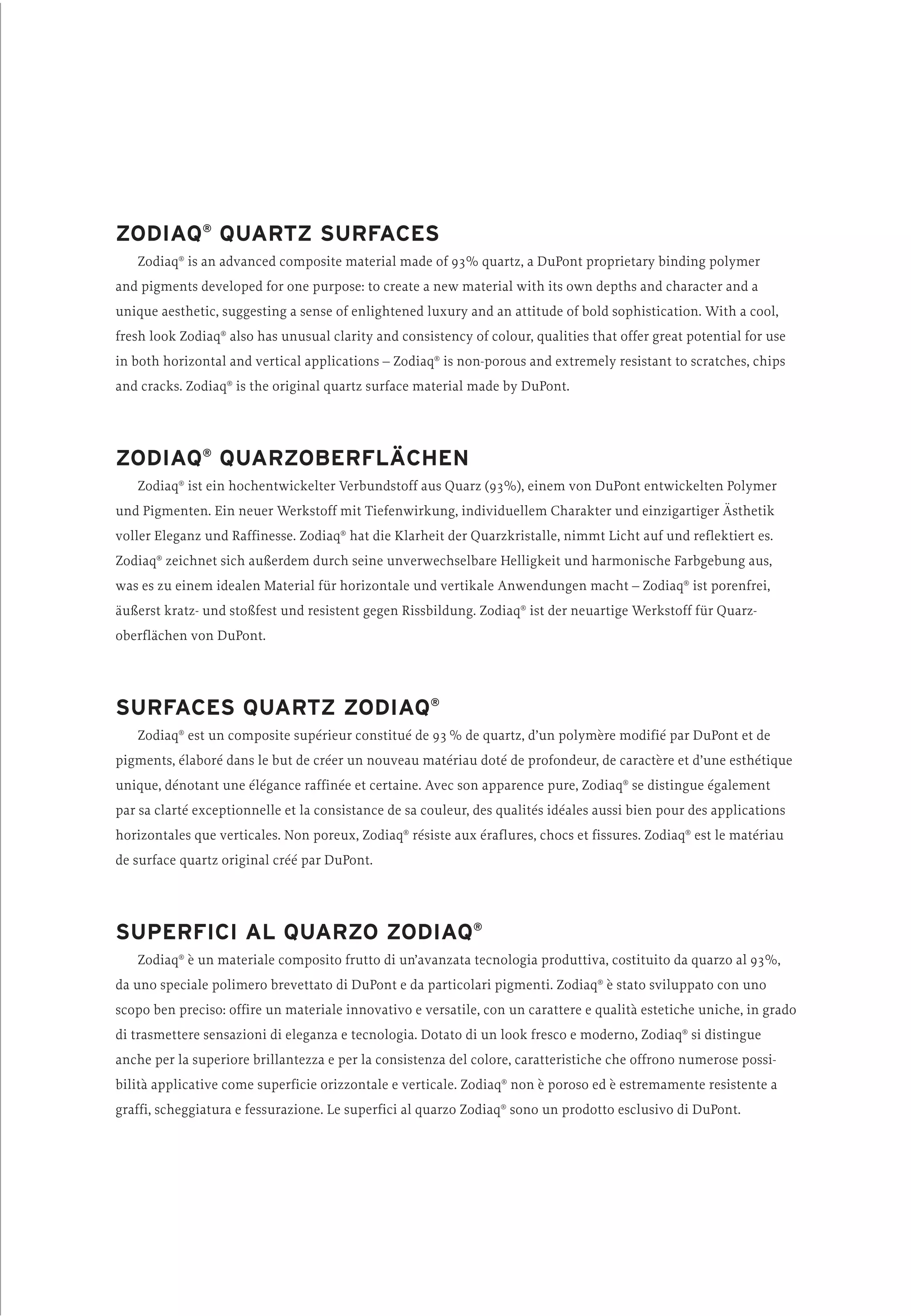 Zodiaq Collection | PDF