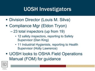 Utah_OSHA_Workplace_Accidents_Investigations_Citations | PPT