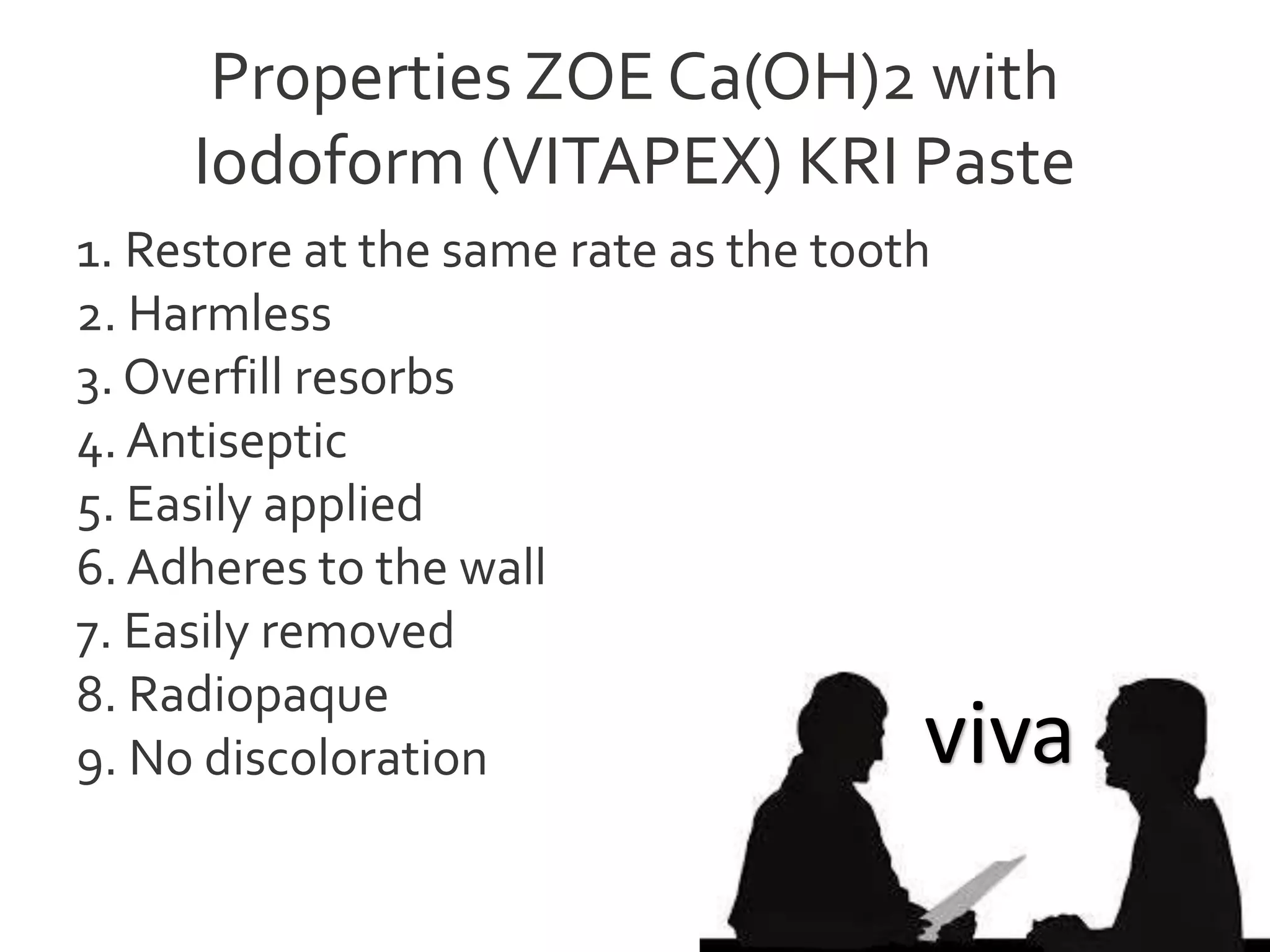 ZOE -ZINC OXIDE EUGENOL | PPTX