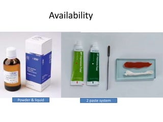 ZOE -ZINC OXIDE EUGENOL | PPTX