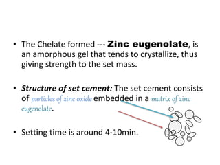 ZOE -ZINC OXIDE EUGENOL | PPTX