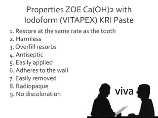 ZOE -ZINC OXIDE EUGENOL | PPTX