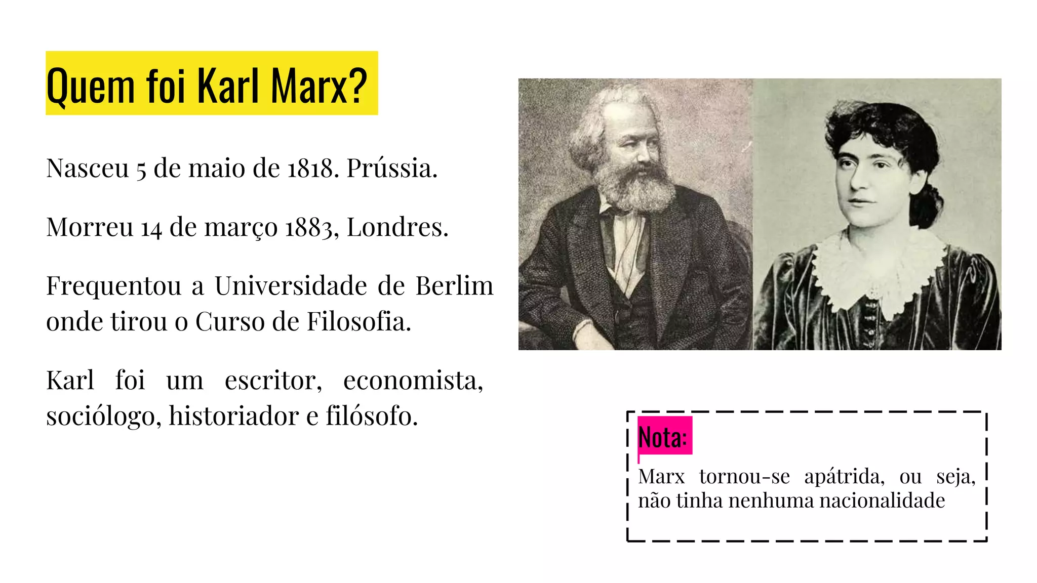 Karl Marx - Filosofia | PPT