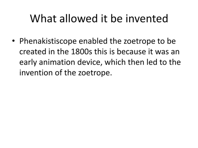 Zoetrope | PPT