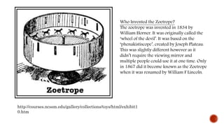 Zoetrope presentation | PPT