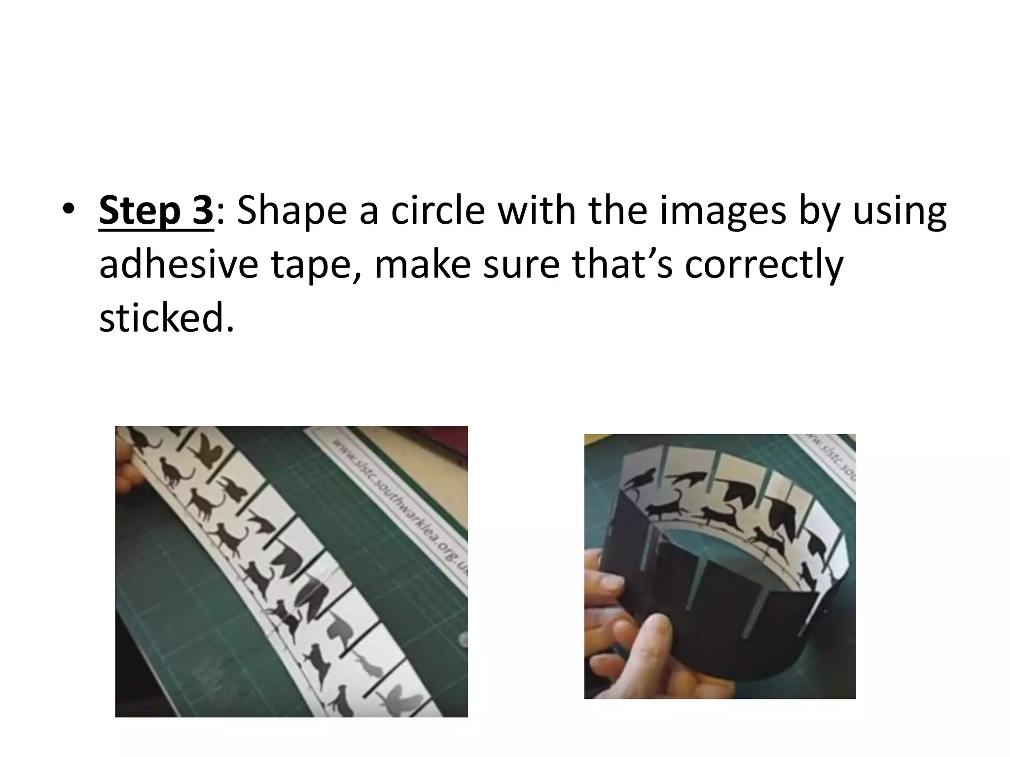 Zoetrop tutorial | PPT