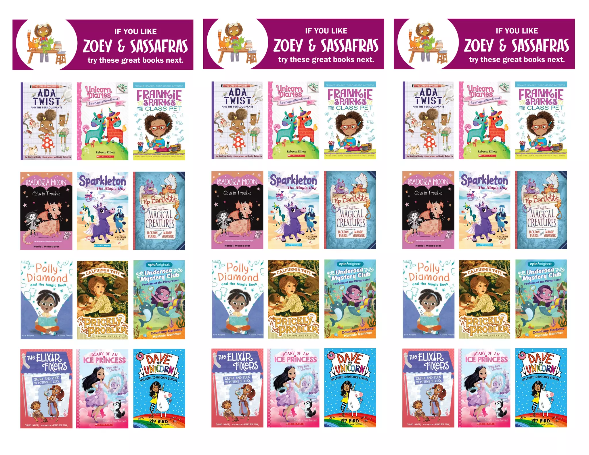 Zoey & Sassafras Readalike Books | PDF