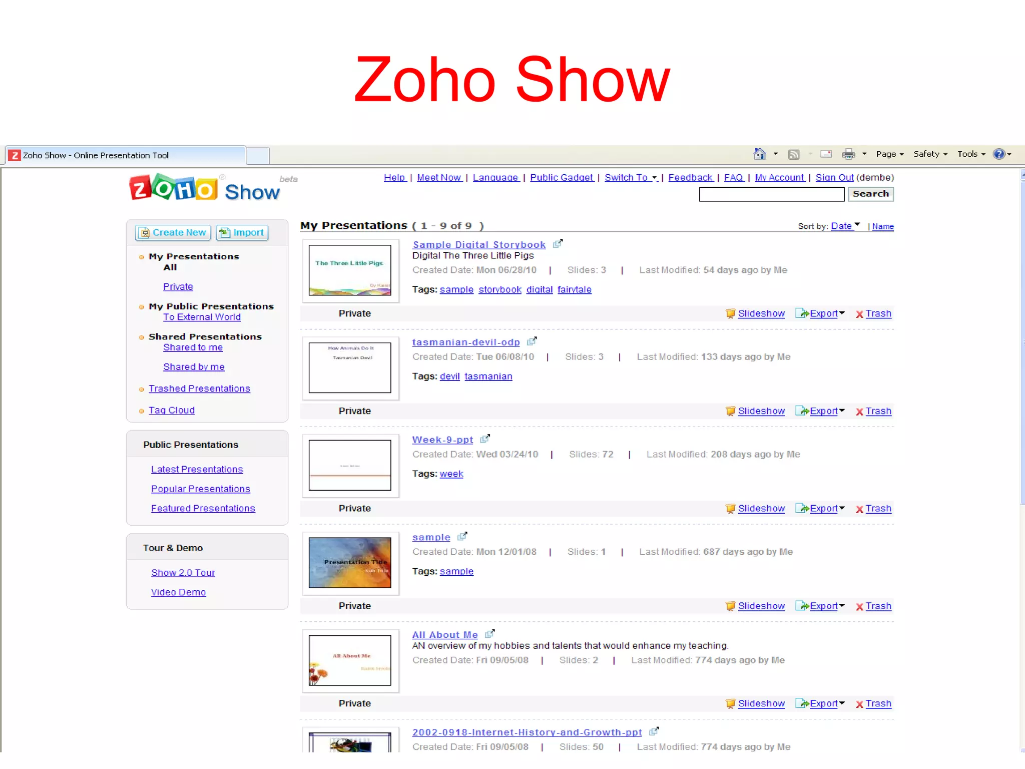 Introduction to Zoho | PPT