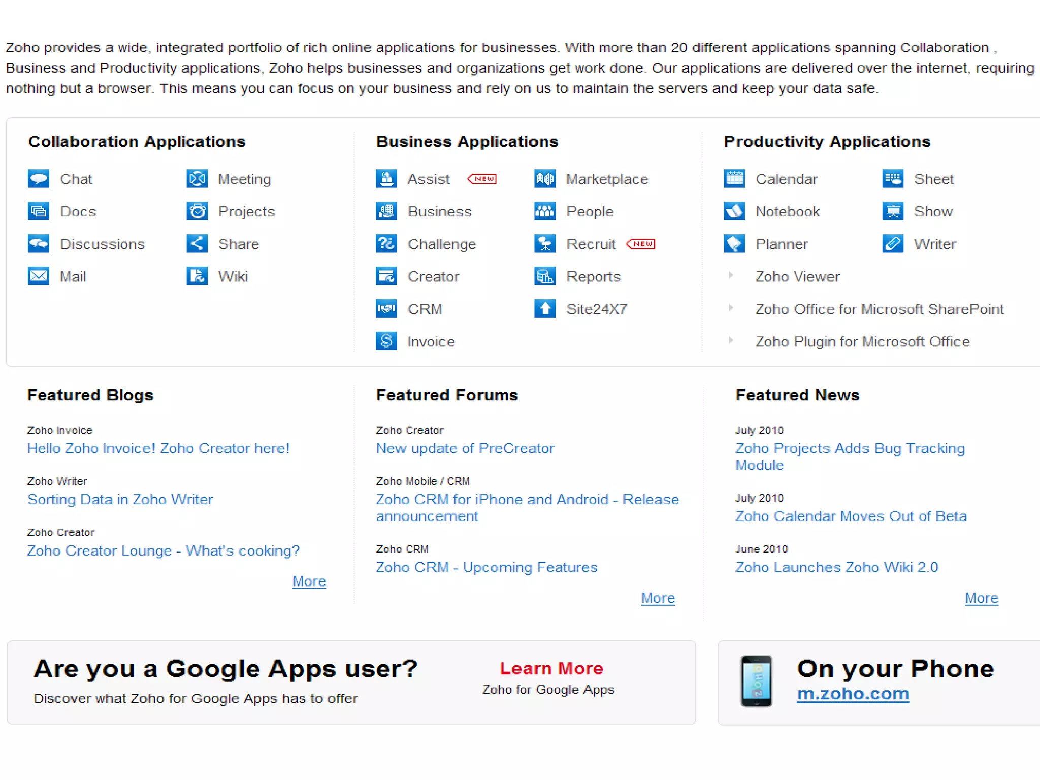 Introduction to Zoho | PPT