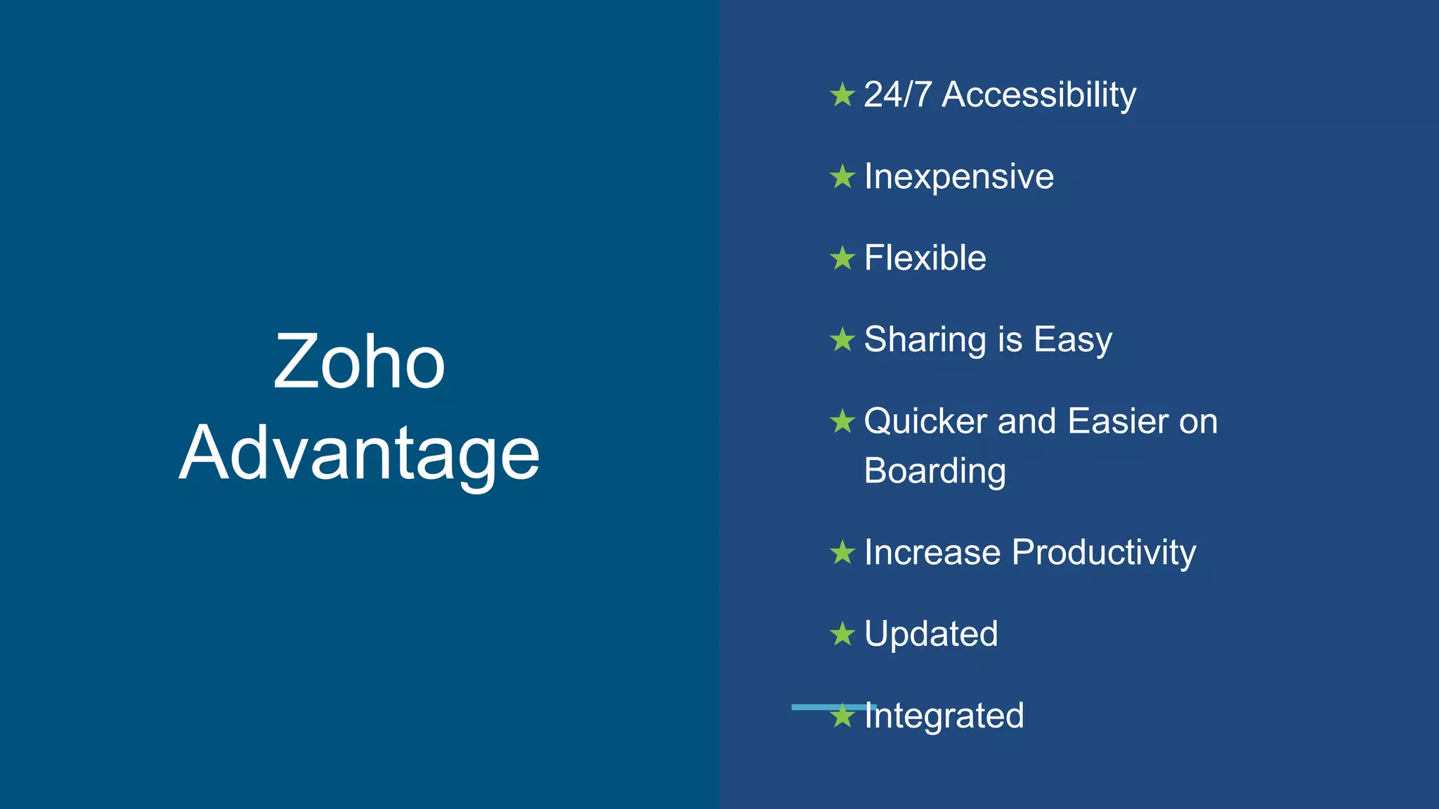 Zoho Project Management Tool | PPTX