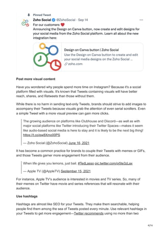 How to grow on twitter | PDF | Social Networking | Internet