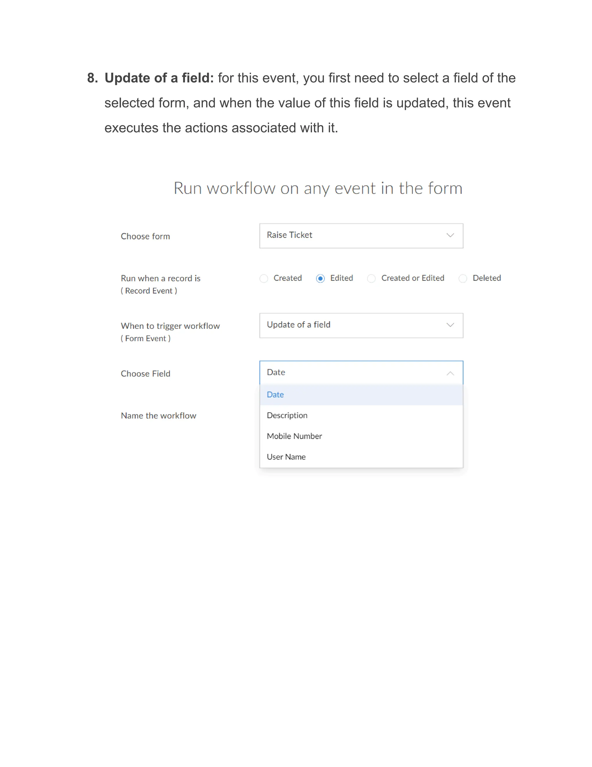 Zoho Creators Form Workflow Guide To Optimal Productivity 2pdf Web Development Internet