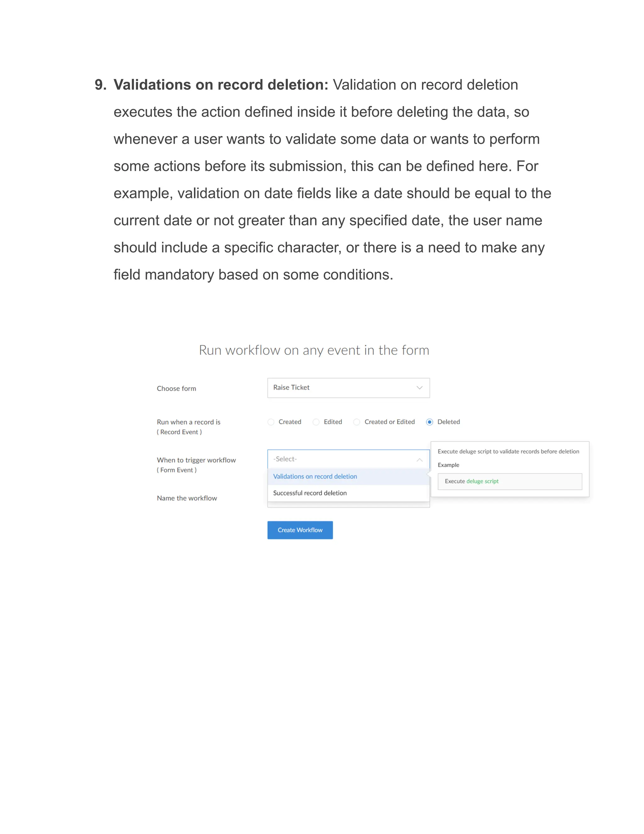 Zoho Creators Form Workflow Guide To Optimal Productivity 2pdf Web