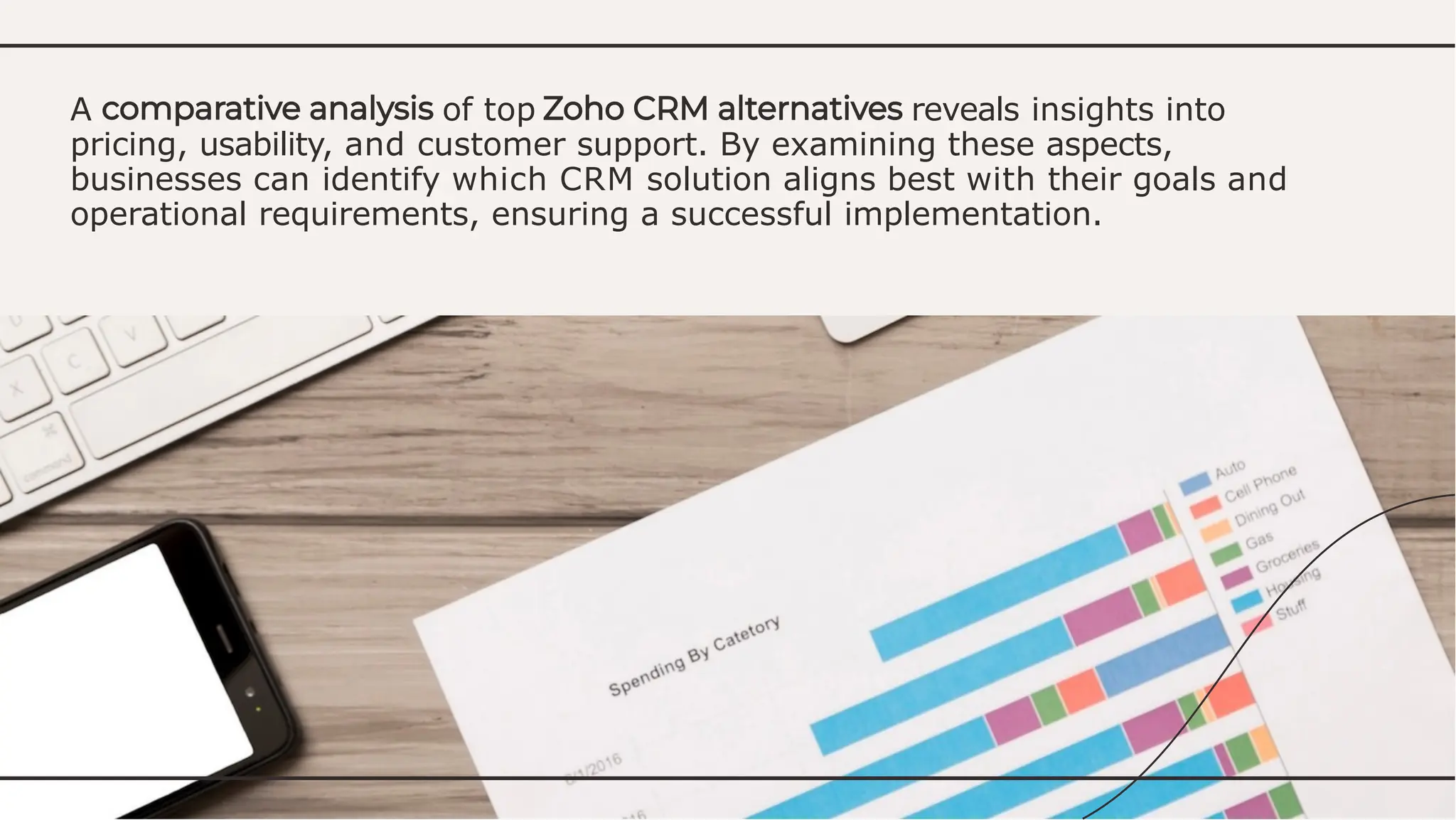 Best Zoho CRM Alternatives and Features. | PPT