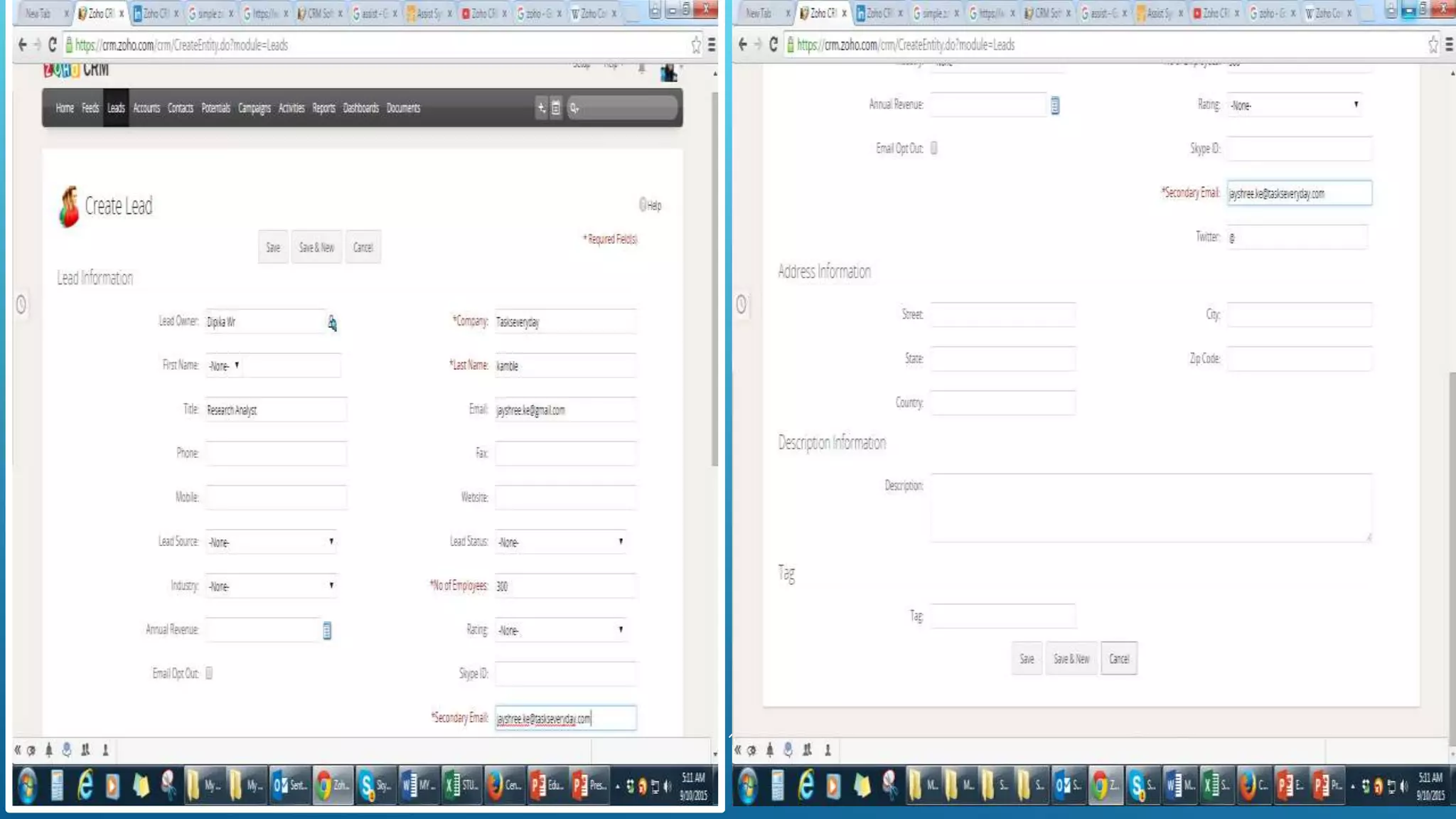 Zoho Basic Training | PPTX