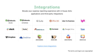Zoho Expense - Overview | PPSX