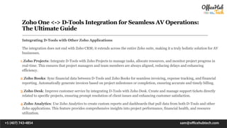 Zoho One DTools Integration for Seamless AV Operations The Ultimate Guide.pptx