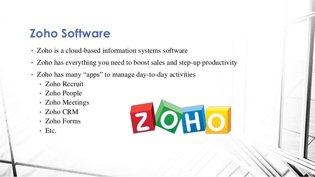 Zoho Presentation